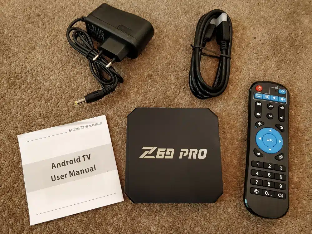 من موقع GearBest جهاز تلفزيون اندرويد Z69 Pro TV Box